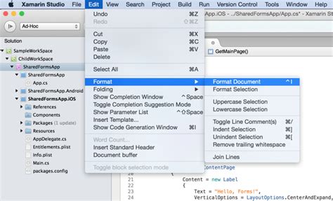 Xamarin Studio Tips エディタやデバッグの便利な機能 Yuta Watanabe s Blog