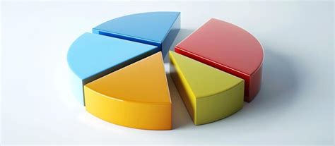Pie Chart Showing Market Segmentation Premium Ai Generated Image