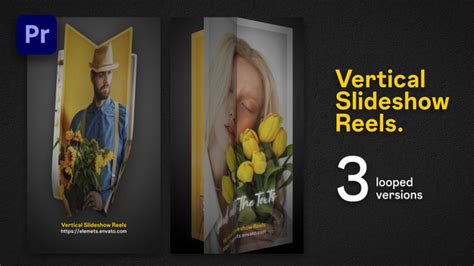 Vertical Slideshow Reels Premiere Pro Premiere Pro Templates Videohive