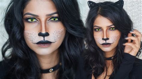 Cat Halloween Makeup Popsugar Beauty