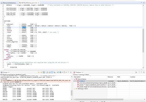 Ccstms320f28379d Program Will Not Fit Into Available Memory C2000 Microcontrollers Forum