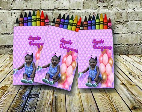 Custom Crayon Boxes Etsy