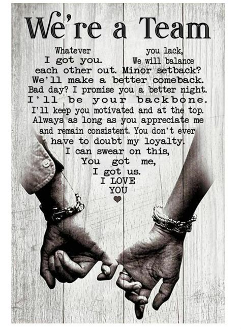 We Zijn Een Team Wat Je Ook Mist I Got You Poster Home Decor Etsy