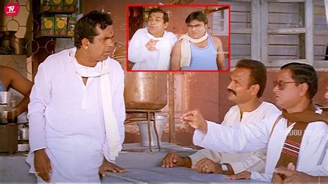 Babu Mohan And Brahmanandam Hilarious Comedy Scene Teluguvideoz Youtube