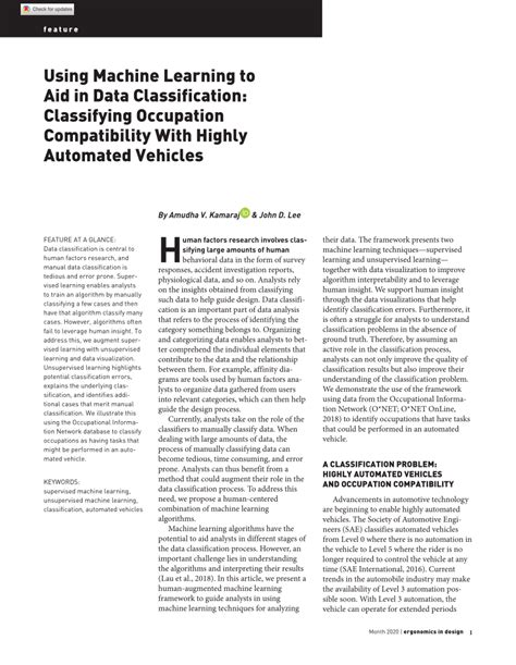 [pdf] Using Machine Learning To Aid In Data Classification Classifying Occupation Compatibility