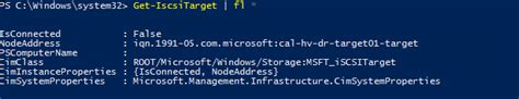 Solved How Do I Use Powershell To Connect To An Iscsi Target That