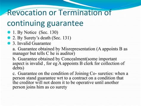 Contracts Of Guarantee Pptx Insurance Personal Finance
