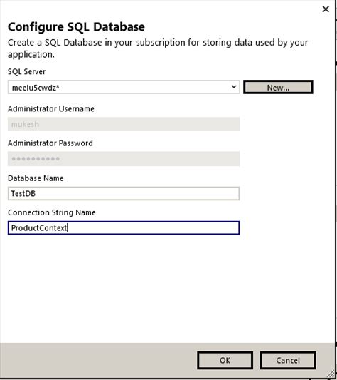 Publish ASP NET Core Application On Azure With SQL Services