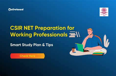 CSIR NET Preparation For Working Professionals Study Plan