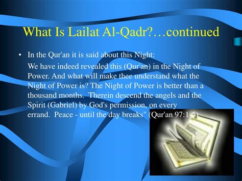 Ppt Lailat Al Qadr Powerpoint Presentation Free Download Id 5199527