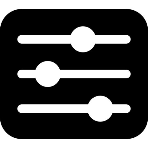Settings Basic Rounded Filled Icon