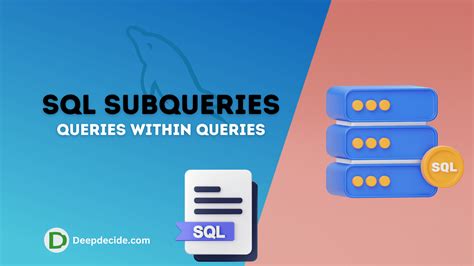 Sql Subqueries Queries Within Queries