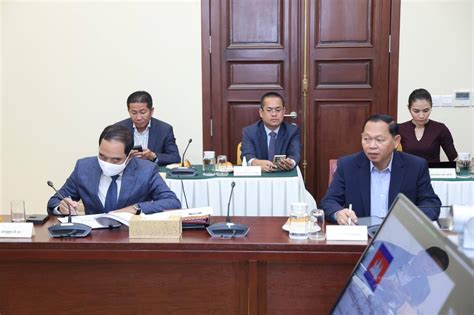 រដ្ឋមន្ត្រីក្រសួងសាធារណការ អញ្ជើញចូលរួមកិច្ចប្រជុំពិភាក្សាលើសេចក្តីព្រាង