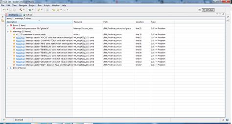 Trying To Add A Simple Globalh File To An Interrupt Source File Msp
