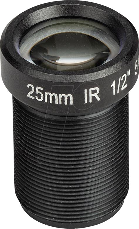 Rpiz M12 25mm Raspberry Pi Lens For M12 Socket 25mm Up To 5mp At Reichelt Elektronik