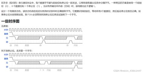 verilog学习笔记——时序逻辑——有限状态机2 finite state machines active low reset output
