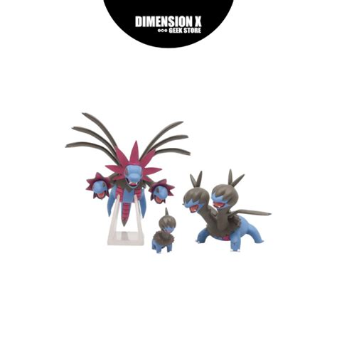 Model Kit Hydreigon Evolution Set Pokemon Dimension X Geek Store