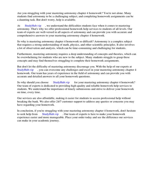 Mastering Astronomy Chapter 4 Homework Answers Pdf Greenhouse Effect Astronomy