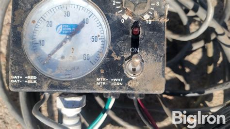 John Blue Flow Control Box Bigiron Auctions