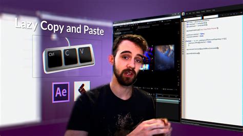 After Effects Scripting Tutorial Quicktip Lazy Copy And Paste Youtube