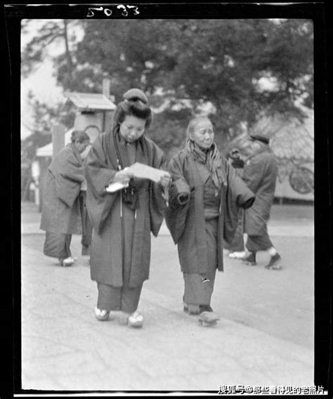 老照片 二十年代的日本京都 还是保持着传统模样 搜狐大视野 搜狐新闻
