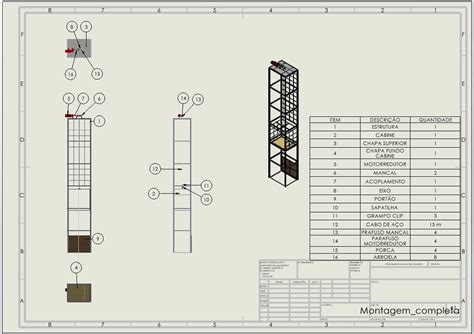 Projeto MecÂnico De Um Elevador De Carga Issn 1678 0817 Qualis B2