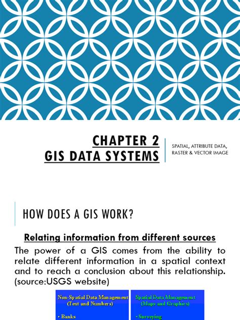 Week 3 Lecture 2 Gis Data Systems Raster Vector Pdf Geographic Information System