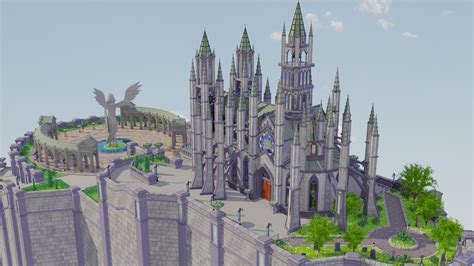Vitaliy Stukalov Mondstadt The Favonius Cathedral From Genshin Impact