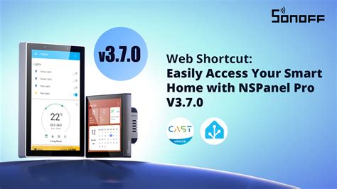 How To Use The New Web Shortcut Feature In Nspanel Pro V370