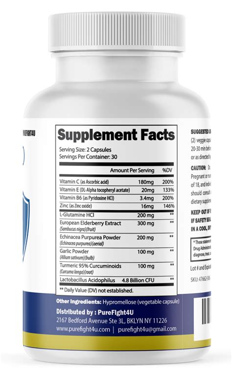 Bioshield Natural Formula Support For Immune Function Supplement 3