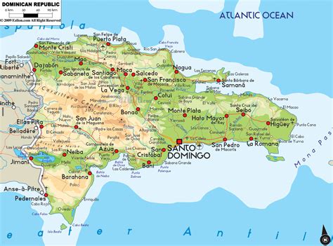 Maps Of Dominican Dominican Republic Map Library Maps Of The World