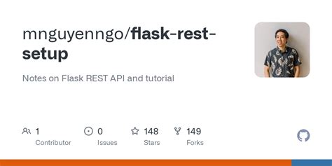 Github Mnguyenngoflask Rest Setup Notes On Flask Rest Api And Tutorial