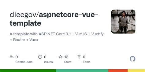 github dieegov aspnetcore vue template a template with asp core