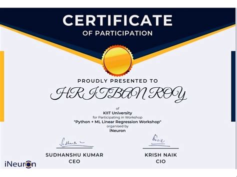 Hritban Roy On Linkedin Connections Virtualworkshop2022 Ineuron Python