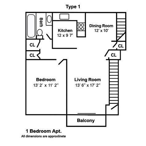 Floor Plans Eagle Rock Apartments