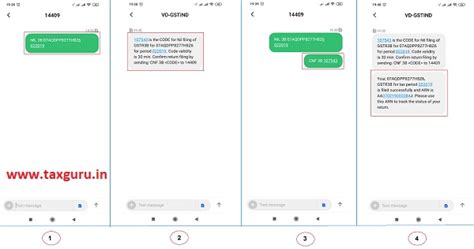 How To File Nil Form GSTR 3B Through SMS