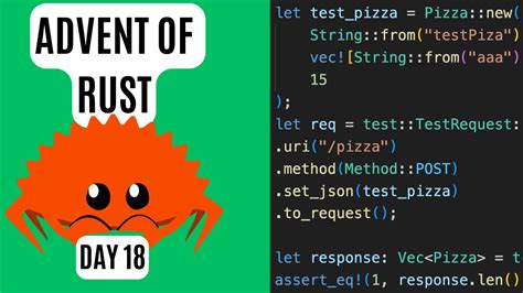 Advent Of Rust Day18 Error Handling And Unit Tests Youtube