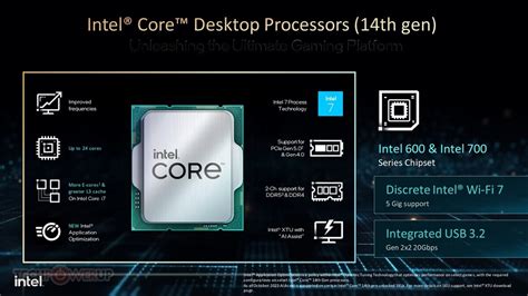 Intel Launches Intel Core Th Gen Desktop Processors For Enthusiasts Techpowerup
