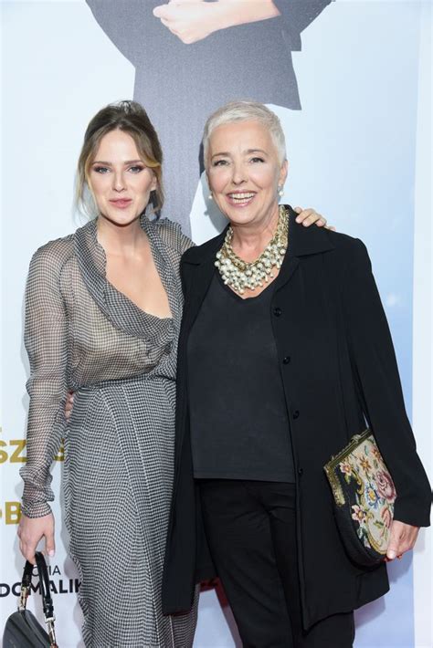 Tak Dzi Wygl Da Doros A C Rka Ewy Telegi I Andrzeja Domalika Zofia Domalik Posz A W Lady