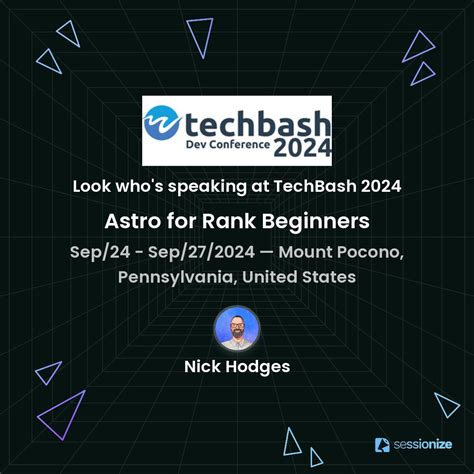 Techbash Foundation On Linkedin Astro Kubernetes Techevent Developers Javascript
