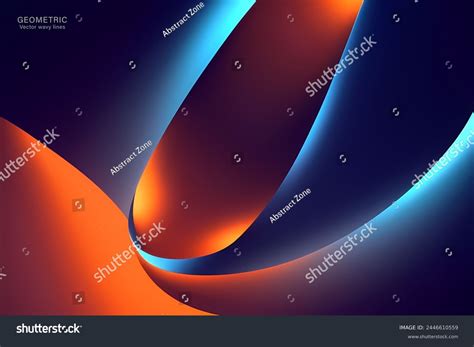 Fluid Abstract Background Colorful Gradient Abstract Stock Vector Royalty Free 2446610559