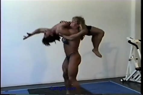 Female Bodybuilder Karla Nelson Humiliates Male With Scissors Lifts And Carries Shoolgirl