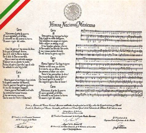 Guia Himno Pdf Himnos Guia Del Himno Nacional Mexicano