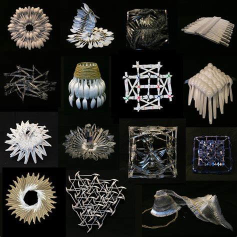 Assembly Modules Of Plastic Utensils Fabricated By A Group Of Students