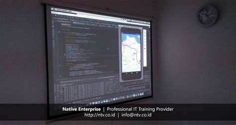 Training Android Mobile App Development Bersama Pupuk Kaltim Native Enterprise