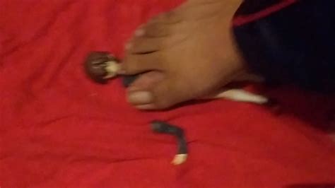 Crush Anime Figure Schoolgirl Barefoot