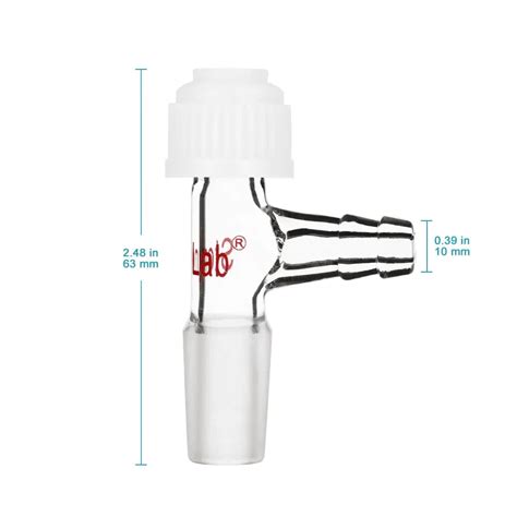 Glass Inlet Thermometer Adapter Borosilicate Glass Adapter Stonylab