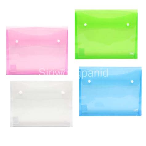 แฟ้มกระดุมขยายข้าง A4 คละสี Hawk รุ่น H 019 ศิริวงศ์พานิช