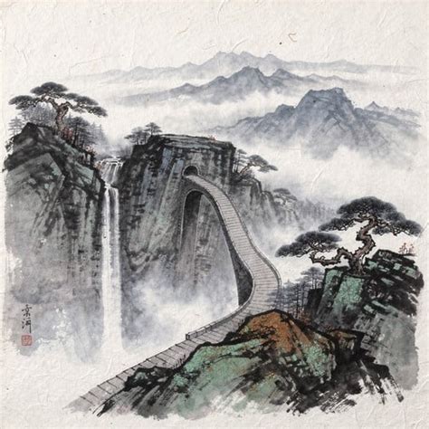 Free Ancient China Map Image Watercolor Chinese Ancient Download