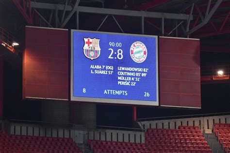 Bayern Munich Humilló Y Eliminó Al Barcelona 8 2 MÁsnoticias